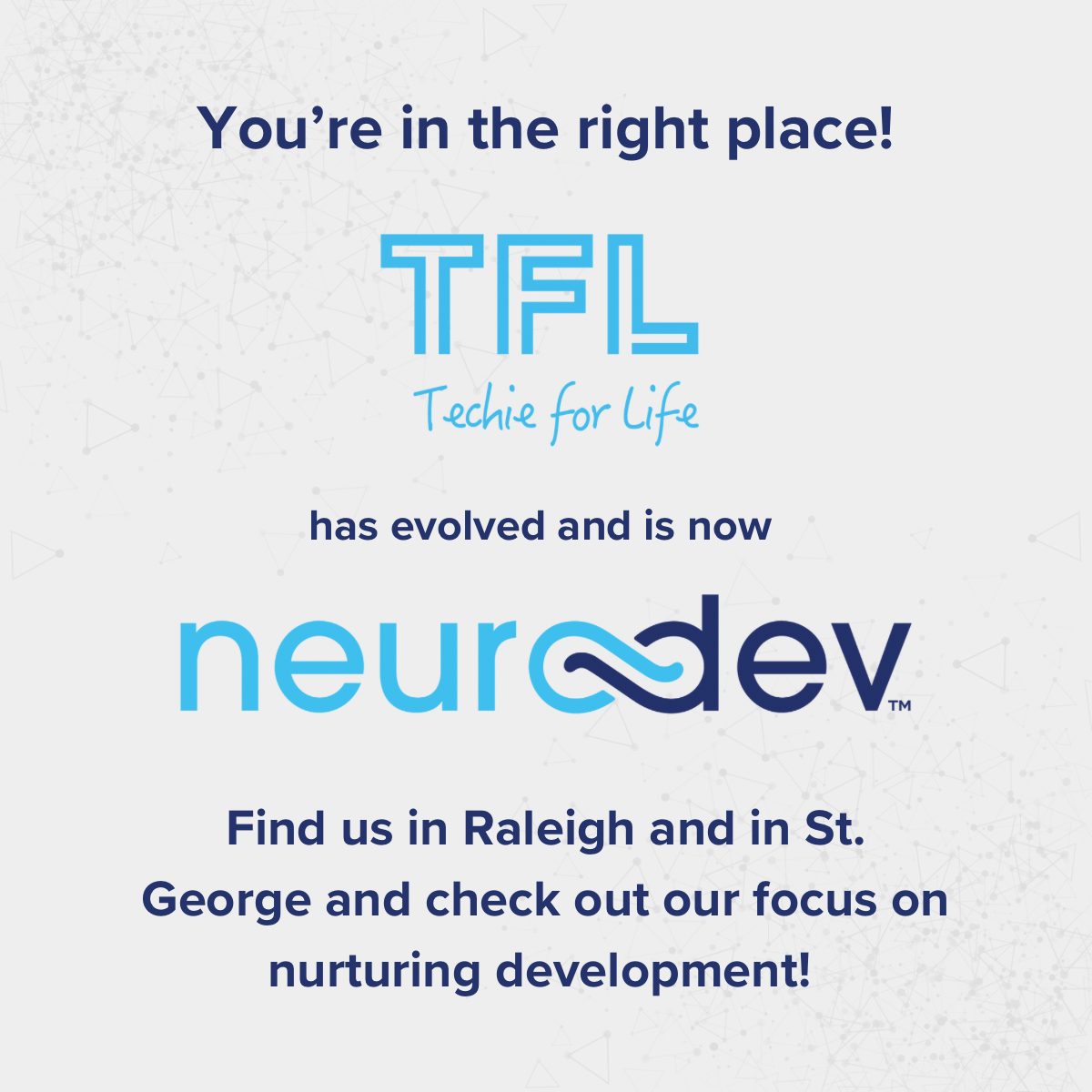 NeuroDev Homepage - NeuroDev